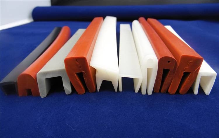 Silicone Rubber Seal Extrusion Profiles, food grade, for door, windows ...