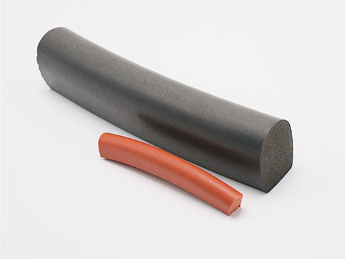 Harmless Customized Colorful Silicone Sponge Rubber Tubing For Protective