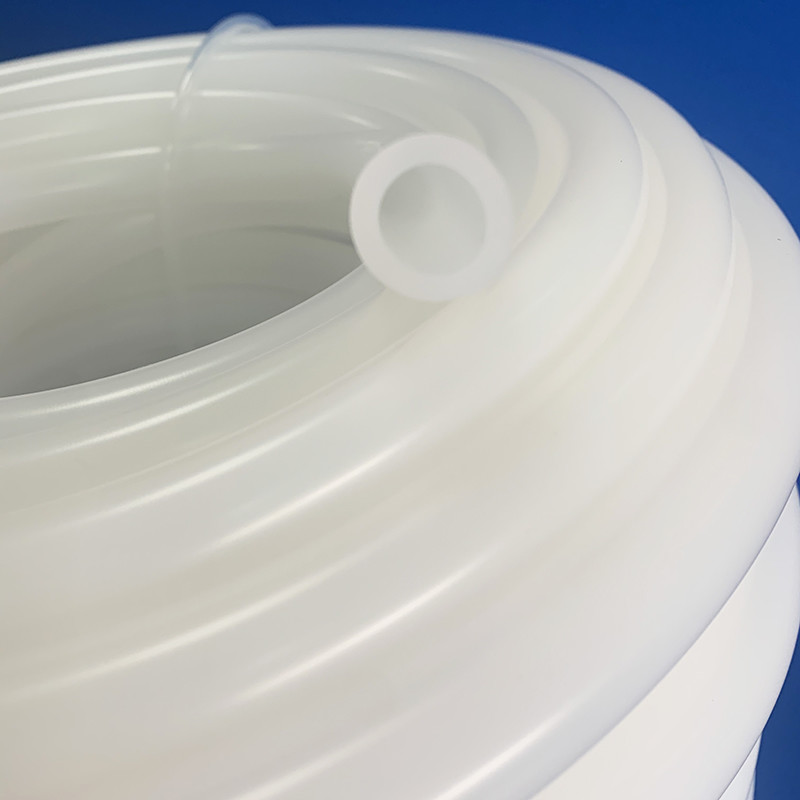 Food Grade Milky Flexible Silicone Tubing Dairy Tubing Hose FDA Approved