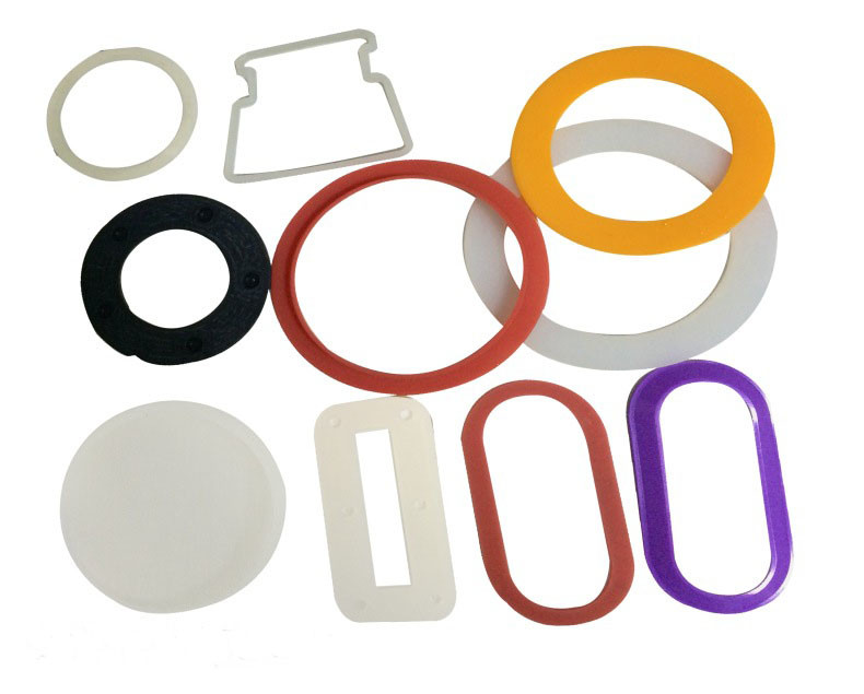Food Grade Silicone Rubber Gaskets Aging Resistant Mechanical Use With ...