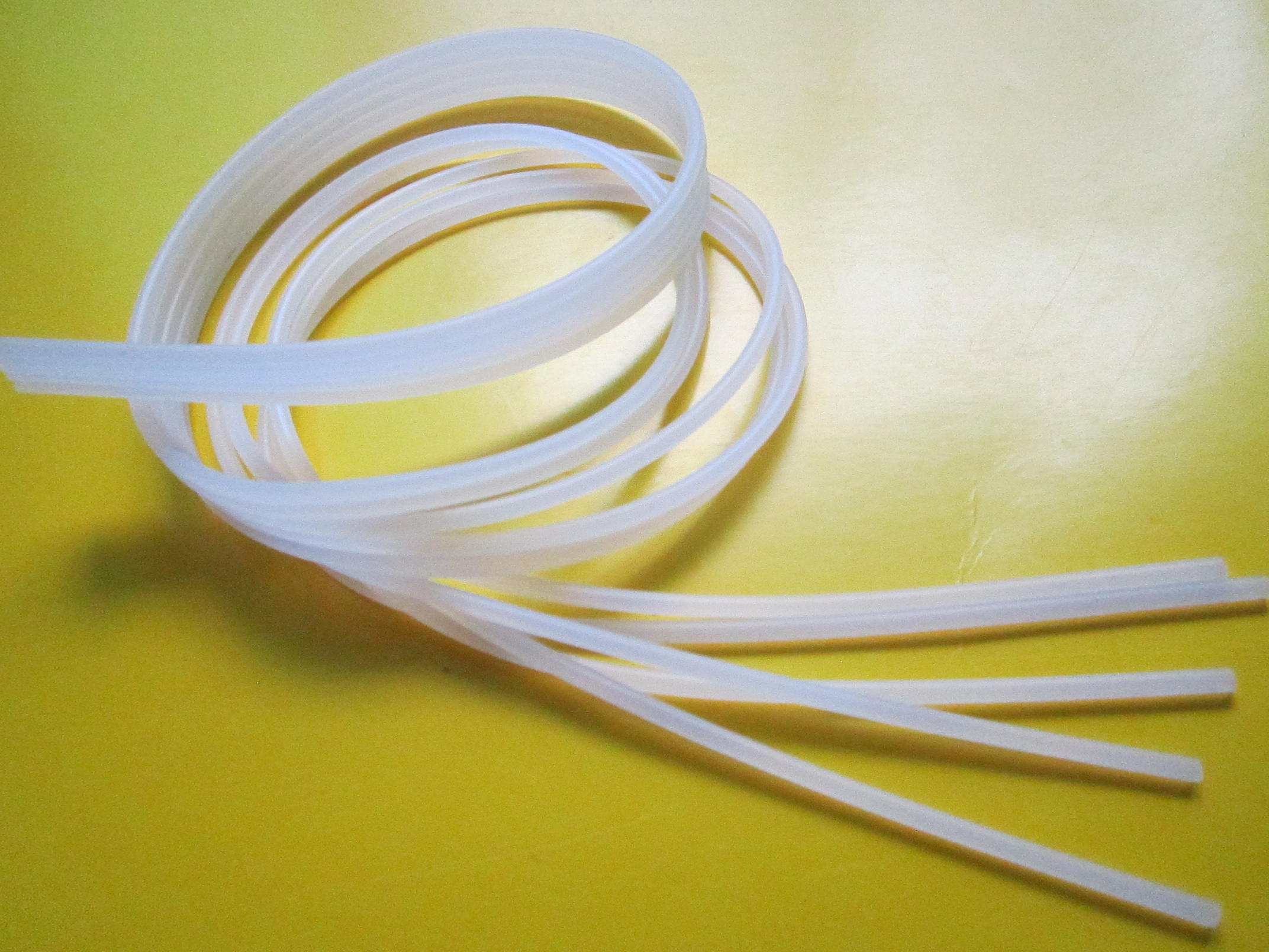 OEM ODM Pure Silicone Rubber Rope Fire Protection For Water ...