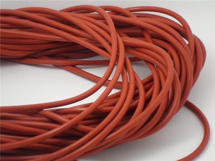 Heat Resistant Silicone Rubber Cord High Elasticity High Strength With ...