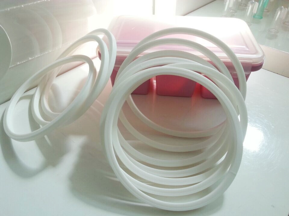 FDA Extruded Silicone Gasket Storage Box Seal With 50-70 Duro Hardness