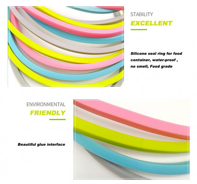 Rubber Seal Ring Airtight Box Silicone Gasket Oil Proof For Plastic ...