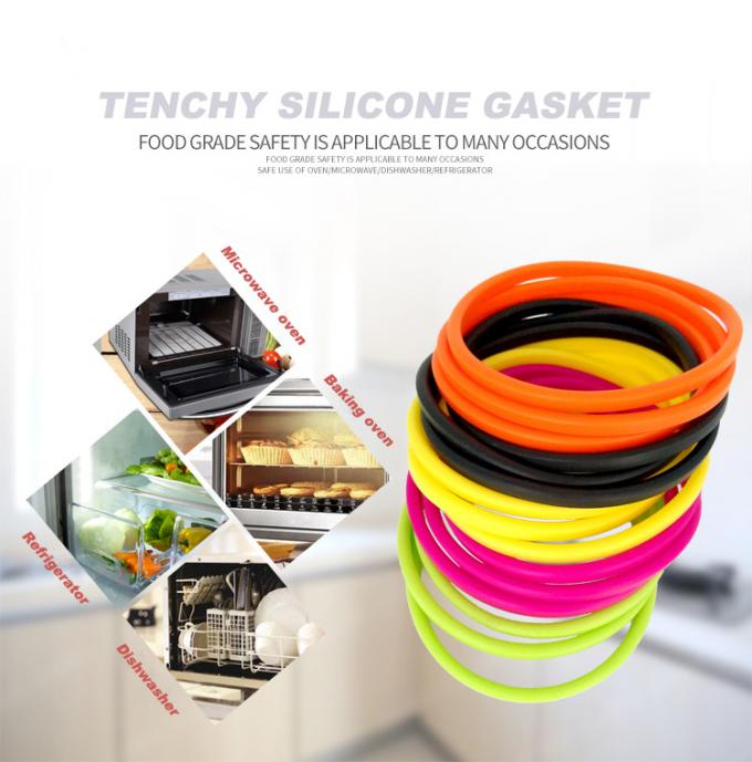 Rubber Seal Ring Airtight Box Silicone Gasket Oil Proof For Plastic ...