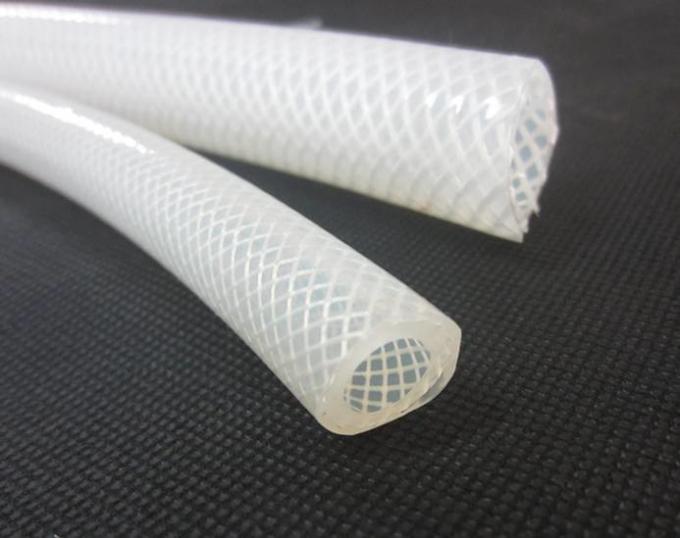 Food grade Silicone Braided Hose Pipe , High Temperature Braided Hose ...